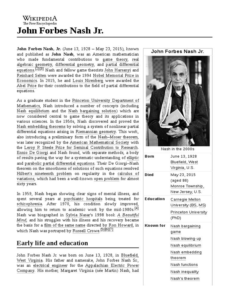 John_Forbes_Nash_Jr. | PDF