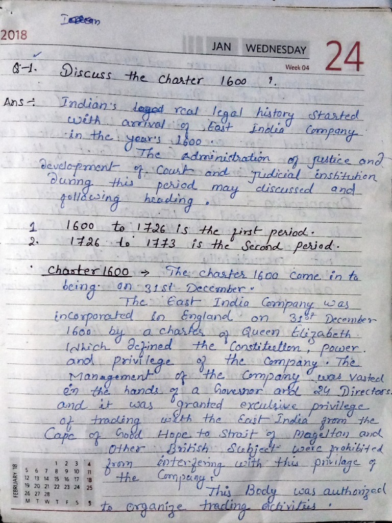 East India Company Charter 1600 | PDF