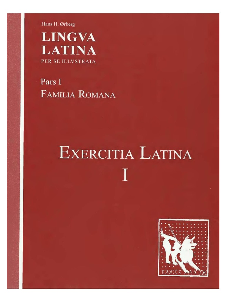 Exercitia Latina I Capitulum I | PDF