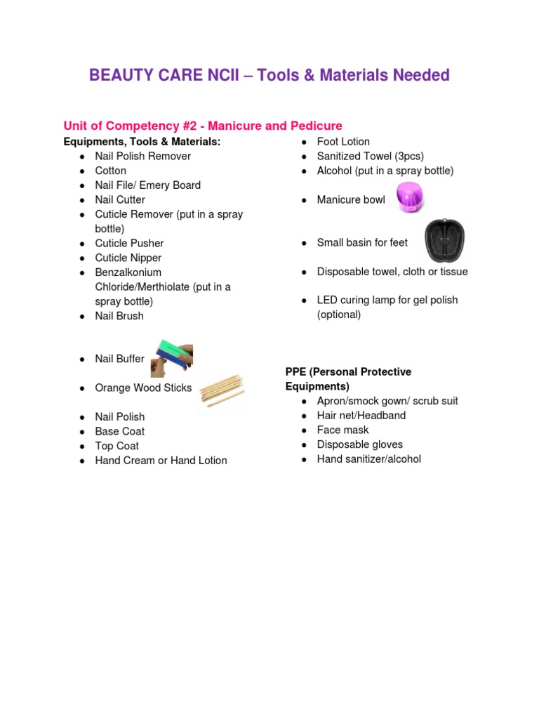 Materials For Beauty Care | PDF | Cosmetics | Integumentary System
