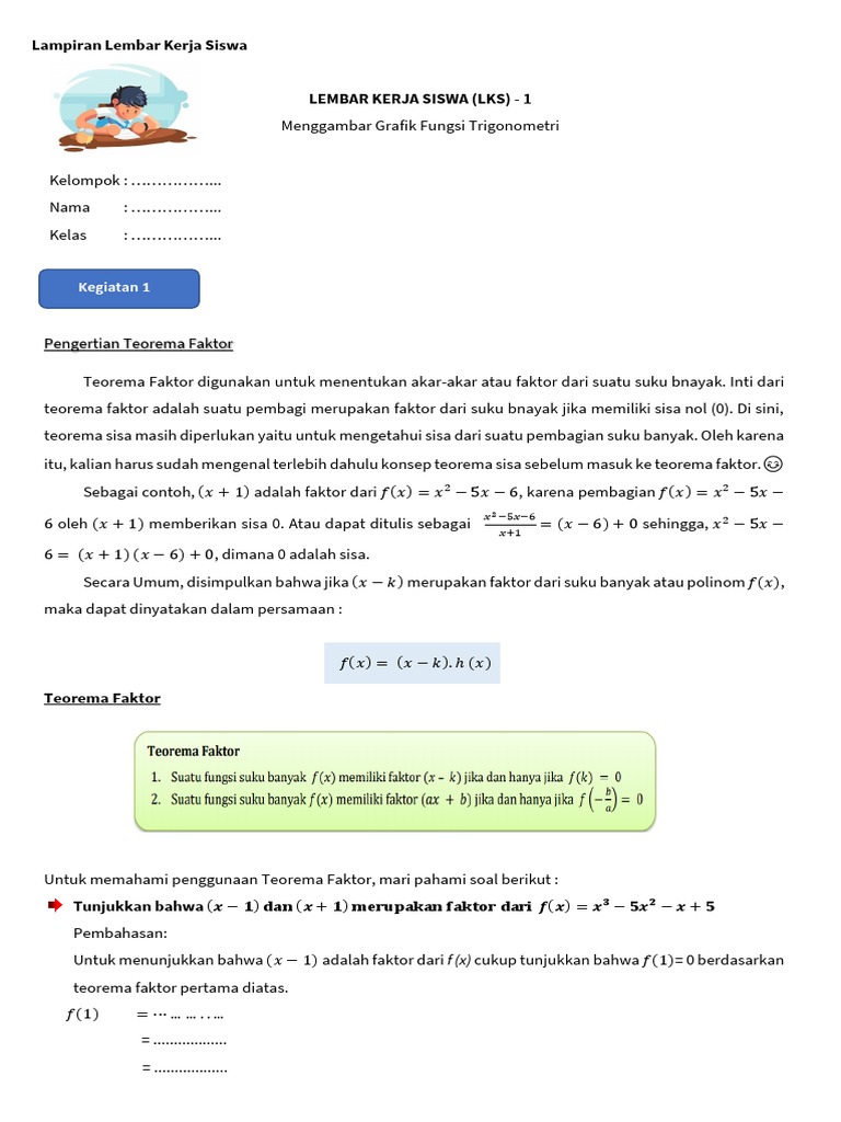 Modul Ajar Polinomial Xi | PDF