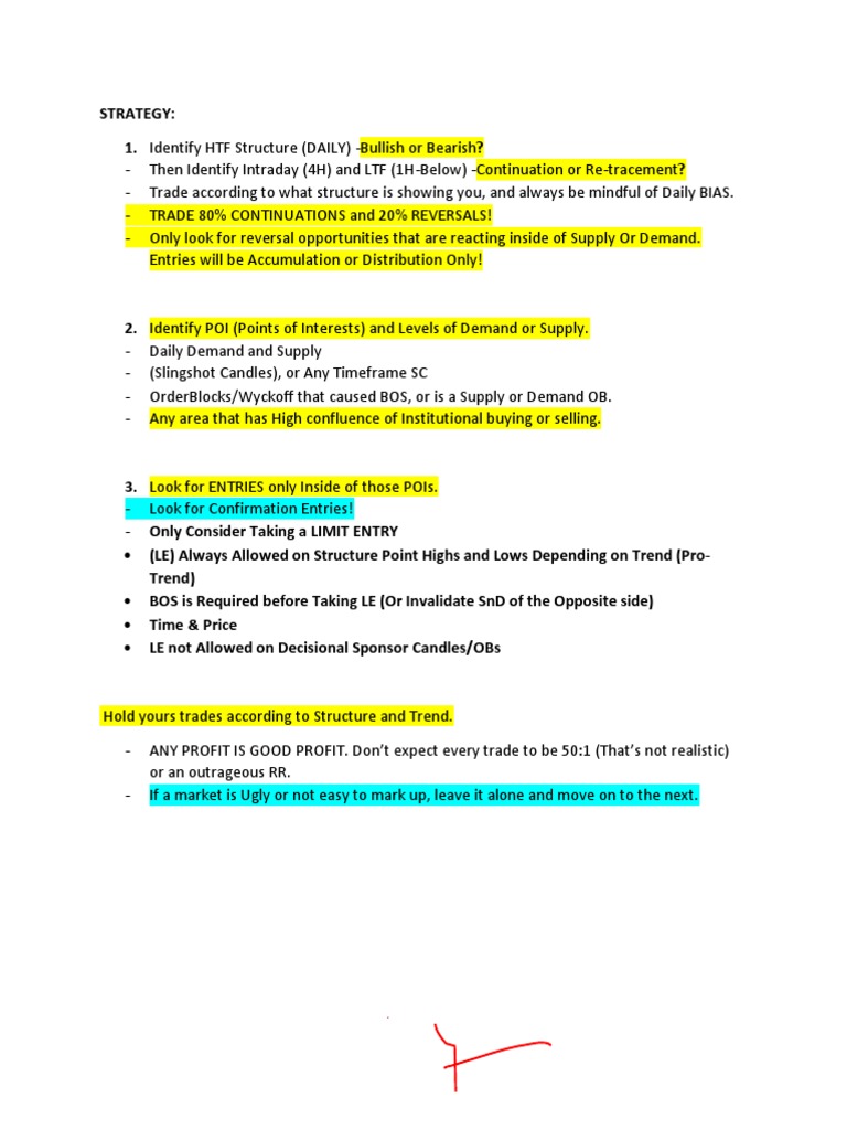 3 Step Strategy | Download Free PDF | Market Trend | Economics