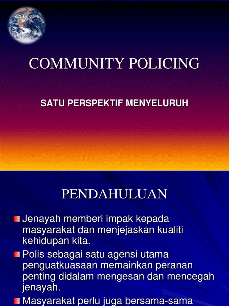 Community Policing | PDF | Community Policing | Security