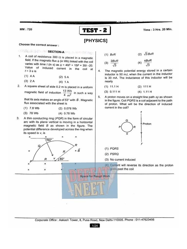 AIATS - 02 (OYM) @DefeatNEET | PDF
