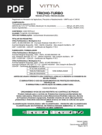 Bula Tricho Turbo | PDF | Embalagem e rotulagem | Agricultura