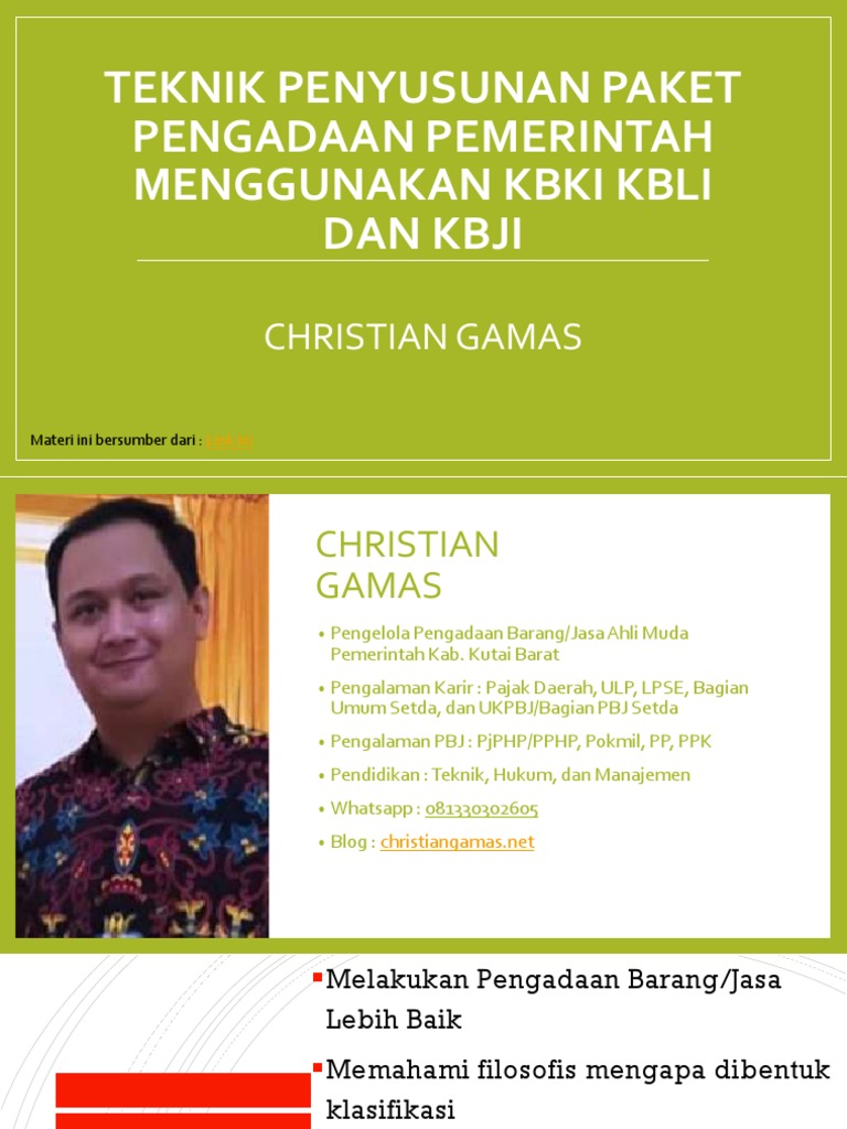 Teknik KBLI KBKI | PDF