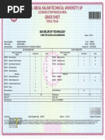 BA Marksheet | PDF
