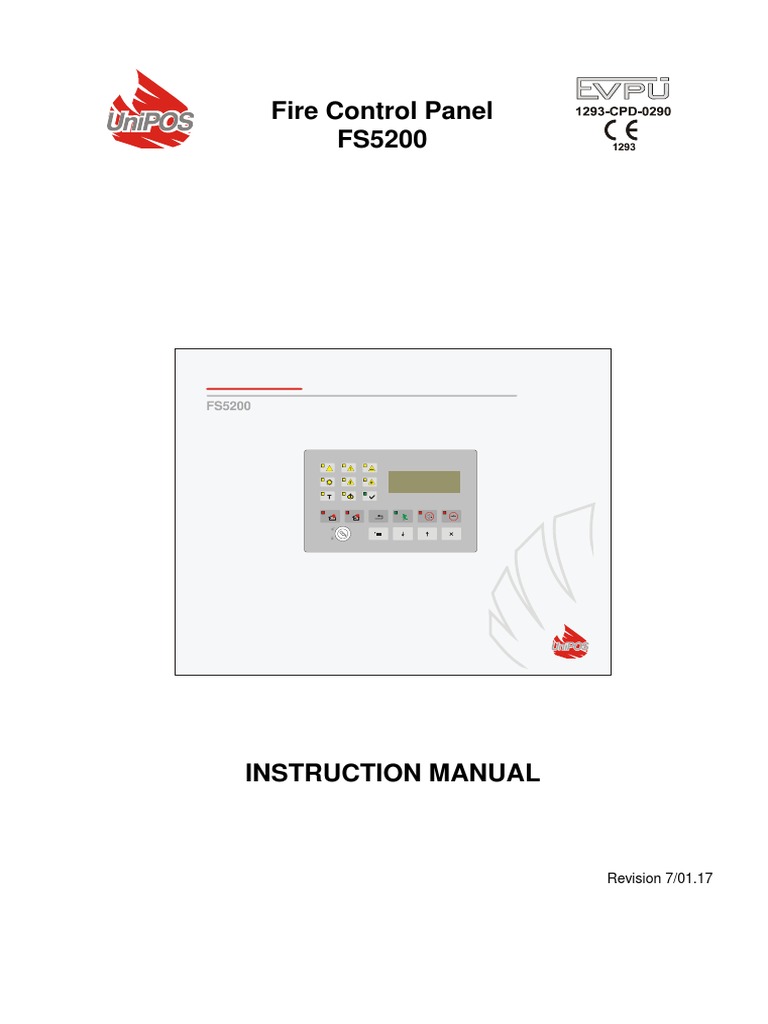 FS5200 - Manual Instructiuni - v7 - 0117-1 | PDF | Relay | Power Supply