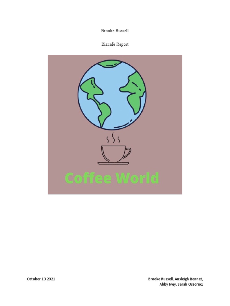 Biz Cafe Report | PDF Biz Cafe Report | PDF