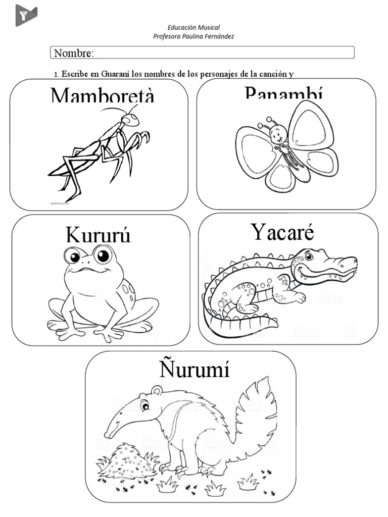 Guia Personajes Mamboreta | PDF