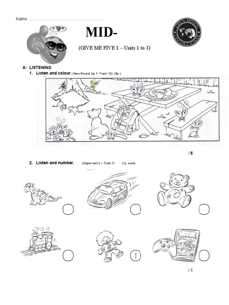 Mid Term 1st Children | PDF