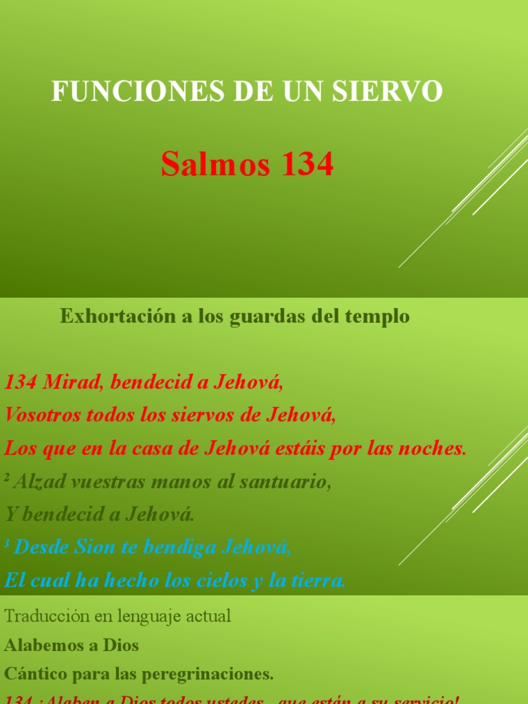 Funciones de Un Siervo | PDF | Jesús | Cristo (título)