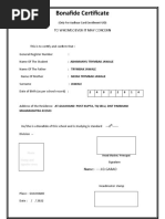 Student Declaration Form | PDF