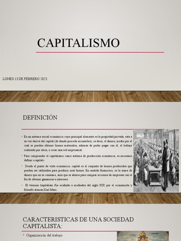 Capitalismo 3ro | PDF | Capitalismo | Capital (economía)