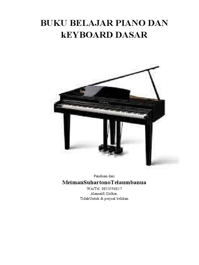 Panduan Dasar Belajar Piano dan Keyboard | PDF