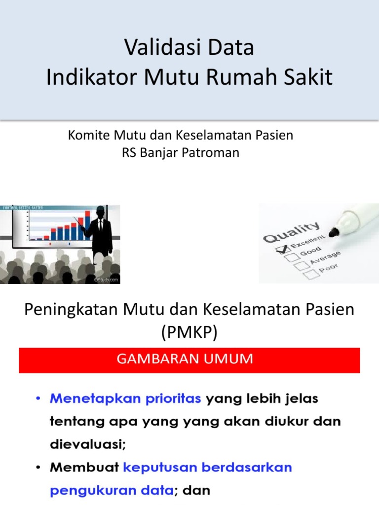 3a Validasi Data Indikator Mutu PMC | PDF | Sains & Matematika