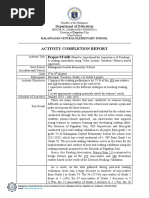 Narrative Report in Reading Remediation | PDF | Cognition | Learning