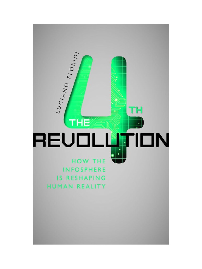 Luciano Floridi - The Fourth Revolution | PDF | Big Data ...