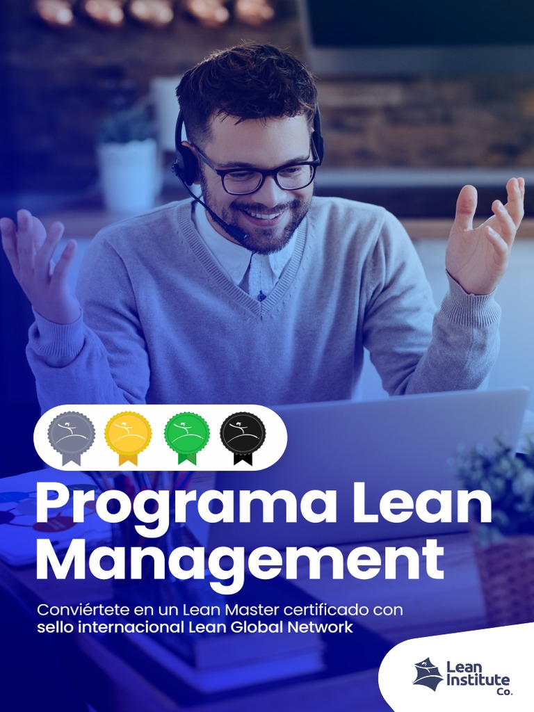 Brochure - Cop Programa Lean Management | PDF | Lean Manufacturing ...
