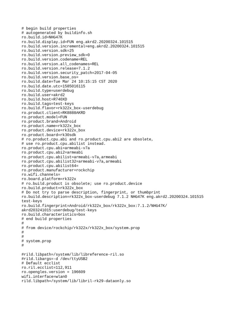Build Prop | Download Free PDF | Alphabet Inc. | Mobile Computers