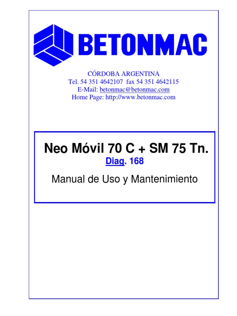 Manual Meca-Electrico-Neo Móvil 70 + SM | PDF