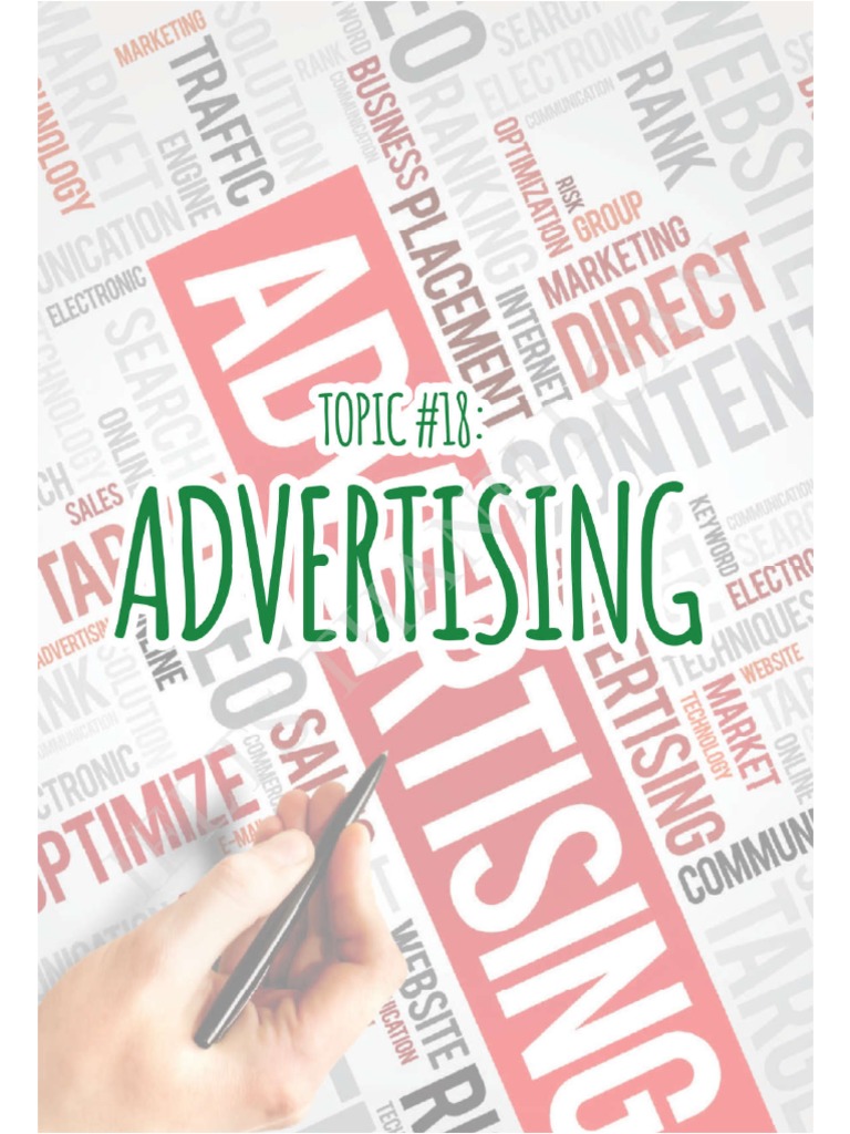 IELTS Writing TASK 2-Advertising | PDF