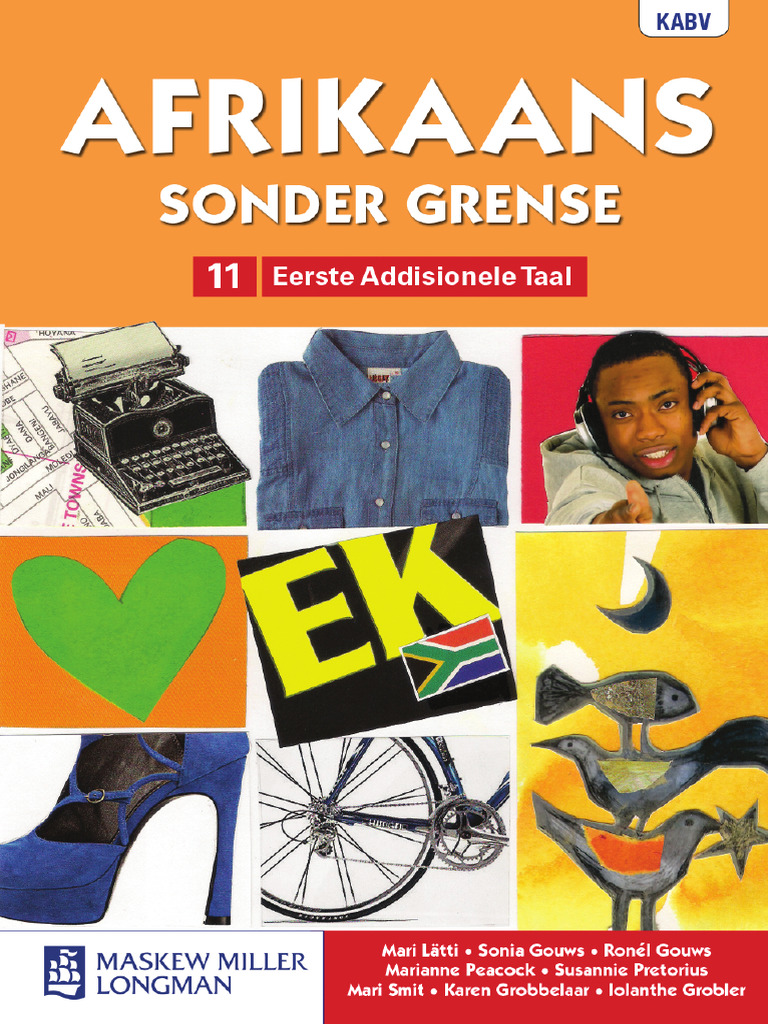 Afrikaans Sonder Grense Eerste Addisionele Taal 11 Leerderboek Compress ...