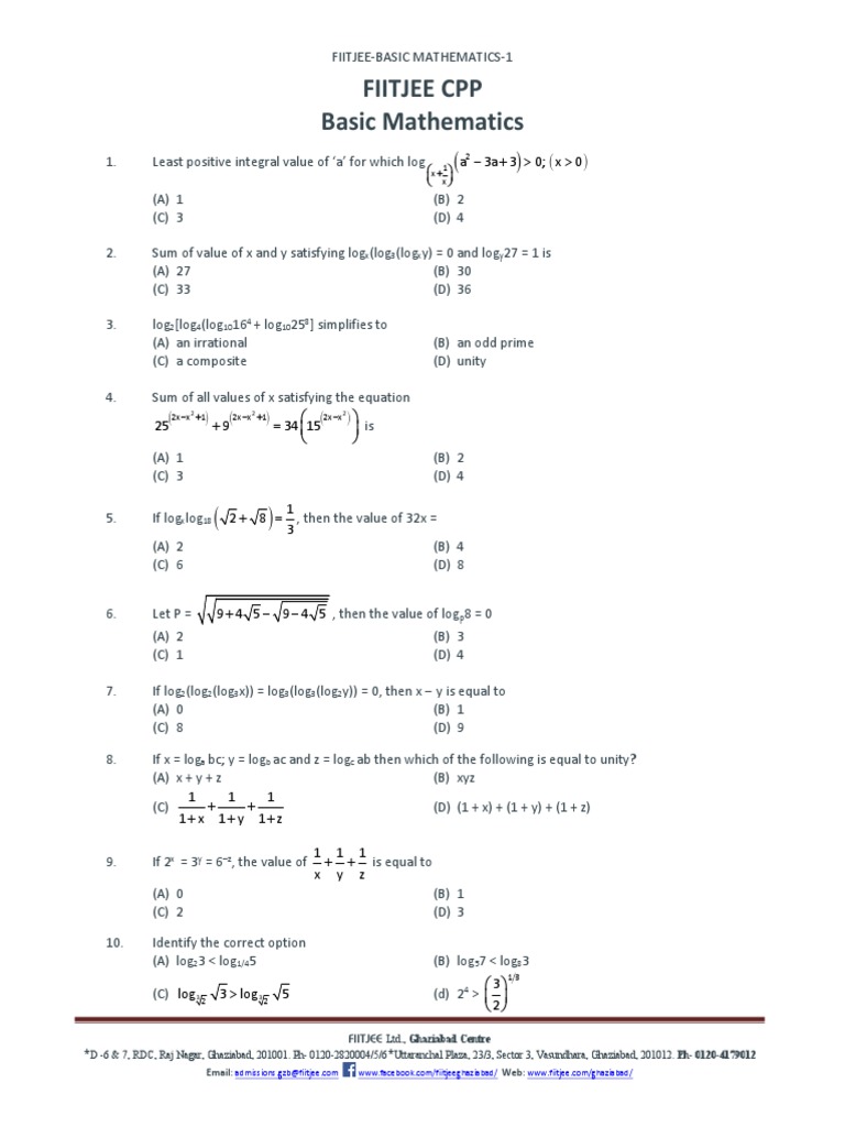 Basic Mathematics CPP | Download Free PDF | Numbers | Number Theory