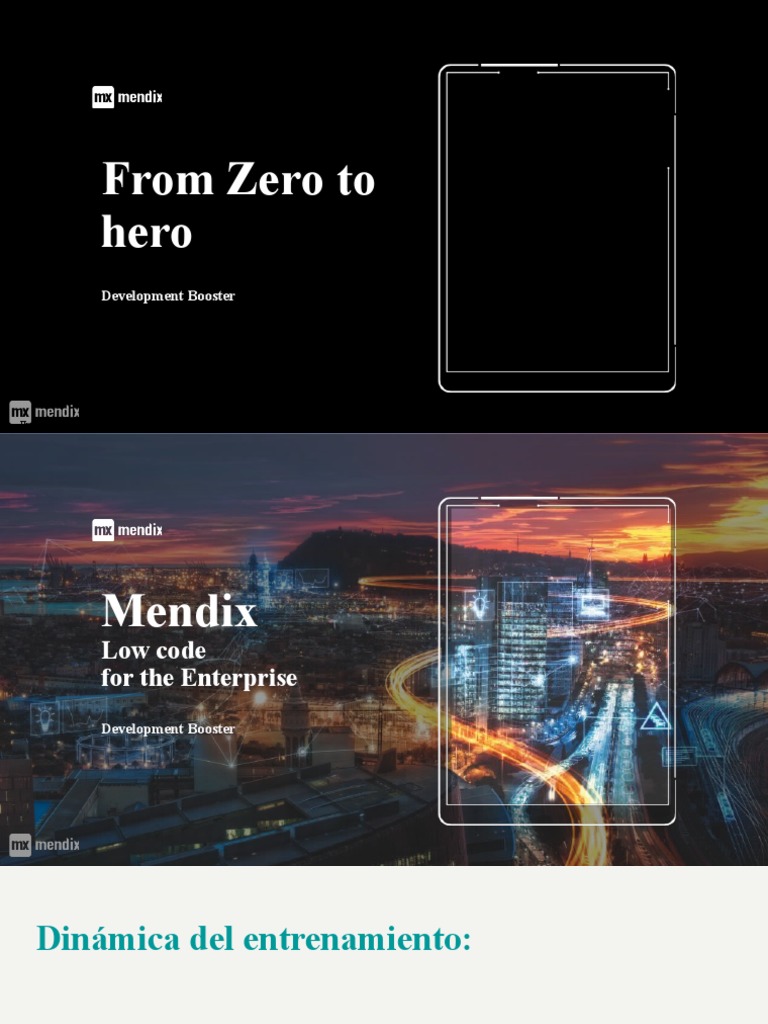 Automatización Ágil con Mendix | PDF | Informática