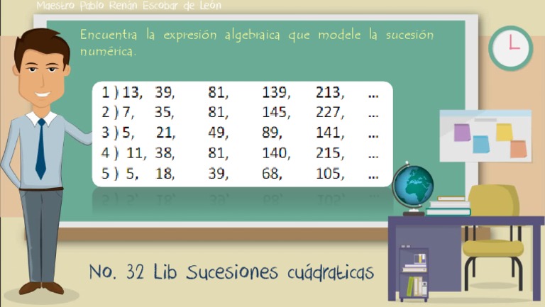 Sucesiones CUADRATICAS | PDF
