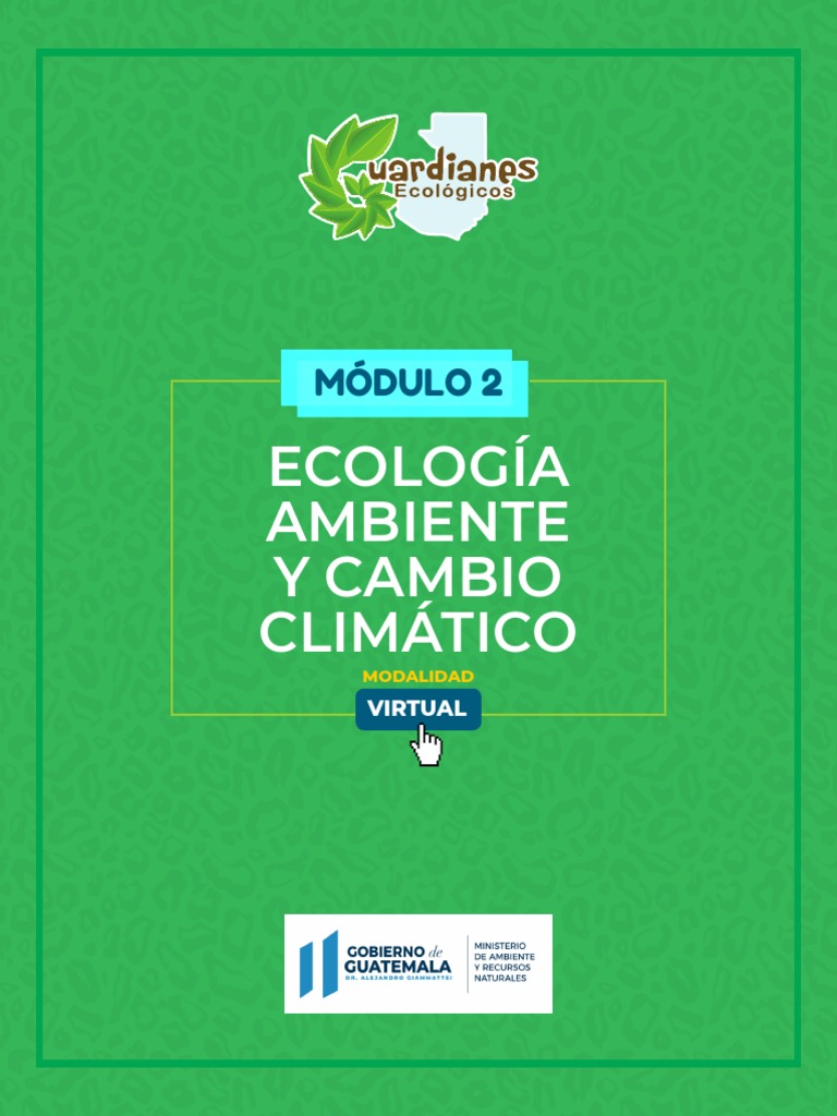 MODULO 02 Ecología - Ambiente y Cambio Climático | PDF