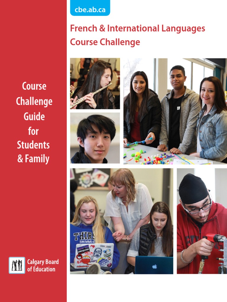 French Intl Languages Course Challenge Guide Students Family | PDF