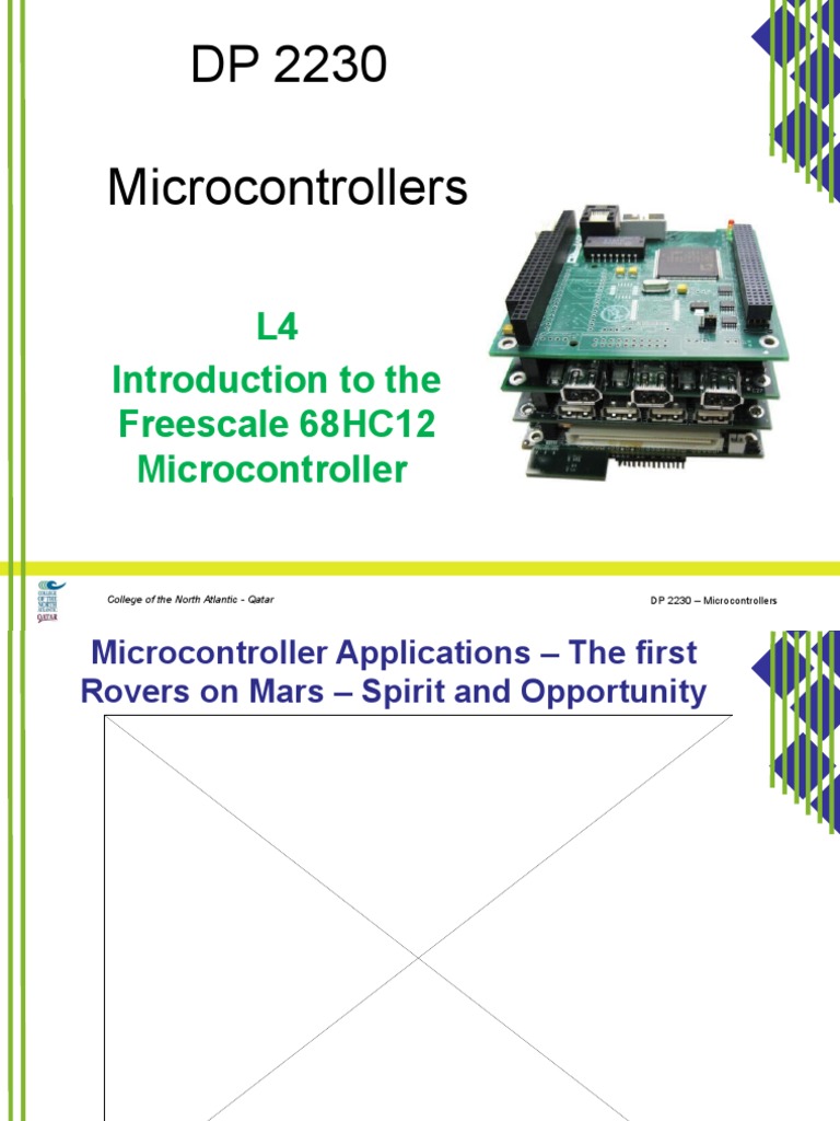 Freescale 68HC12 Microcontroller Overview | PDF