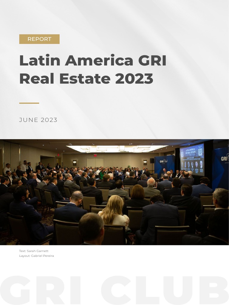Latin America GRI Real Estate Insights 2023 | PDF | Investing | Inflation