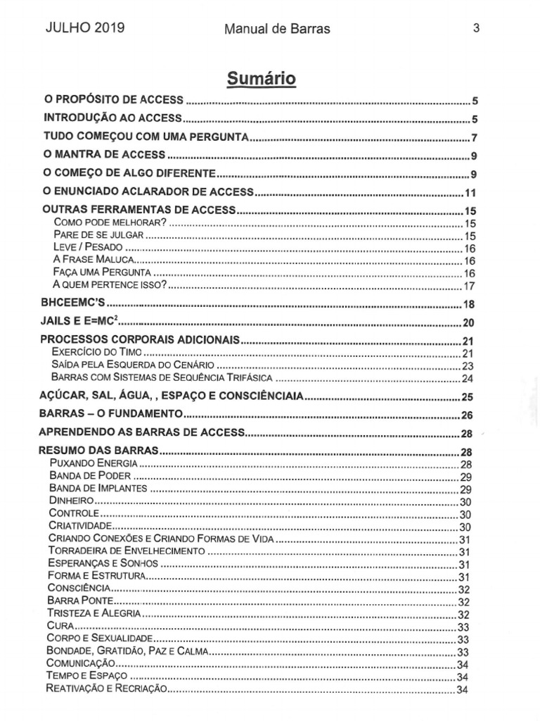 Apostila Barra de Access | PDF