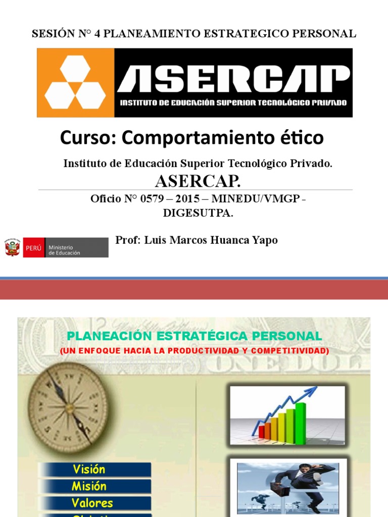 Planeación Estratégica Personal Efectiva | PDF