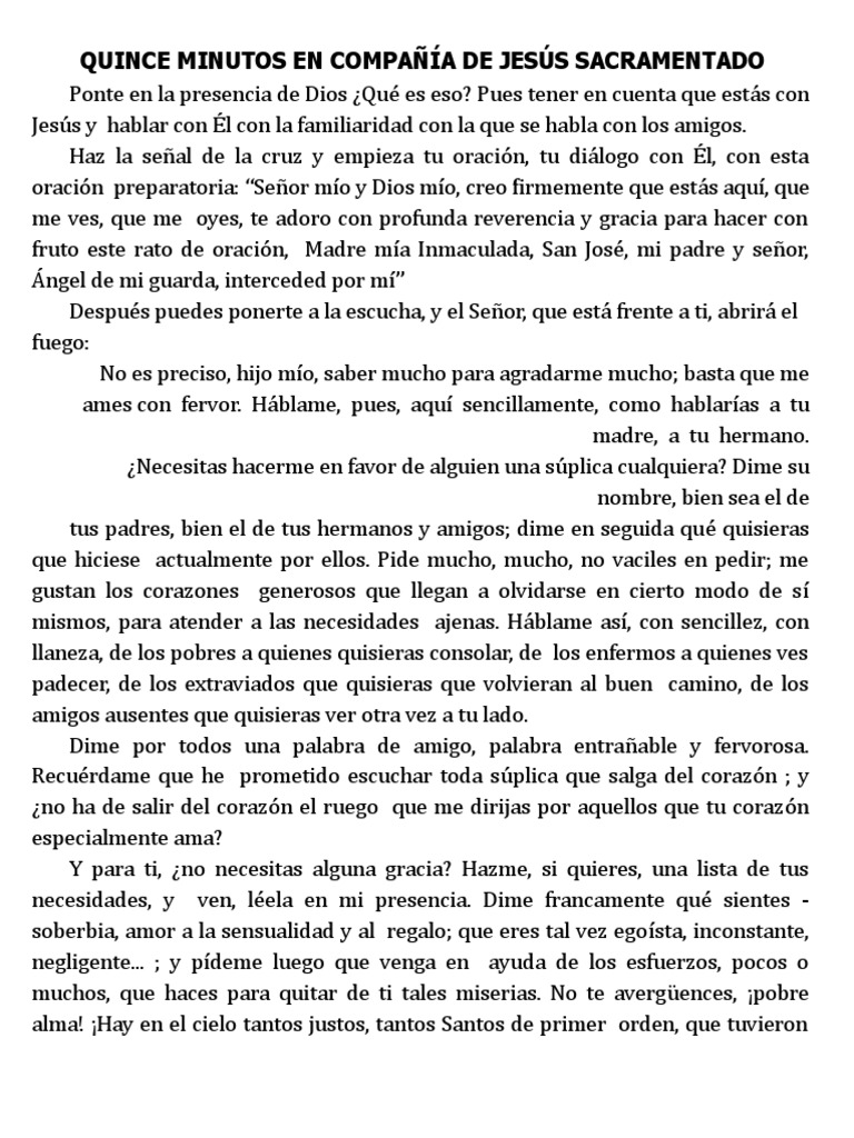 15 Minutos Con Jesus | PDF 15 Minutos Con Jesus | PDF