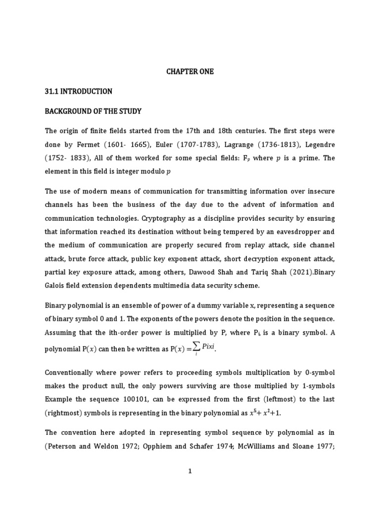 Construction Of Some Binary Polynomials And Their Gcd Using Extended Euclidean Algorithm A Case
