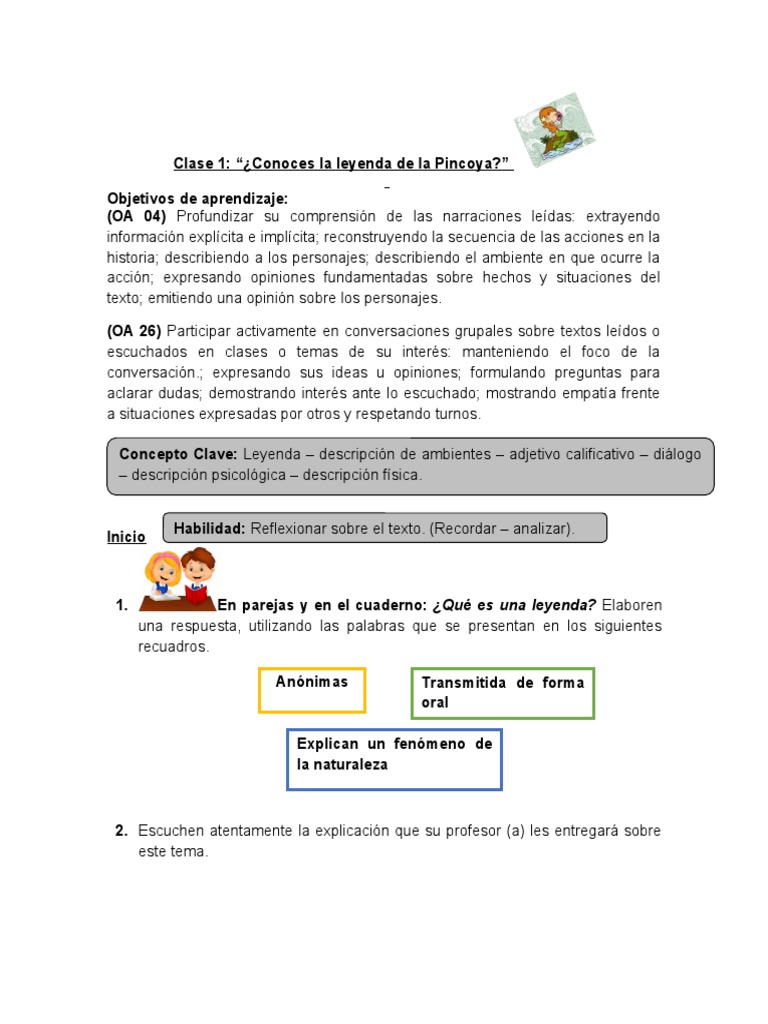 Guia3 (2) Leyendas | PDF