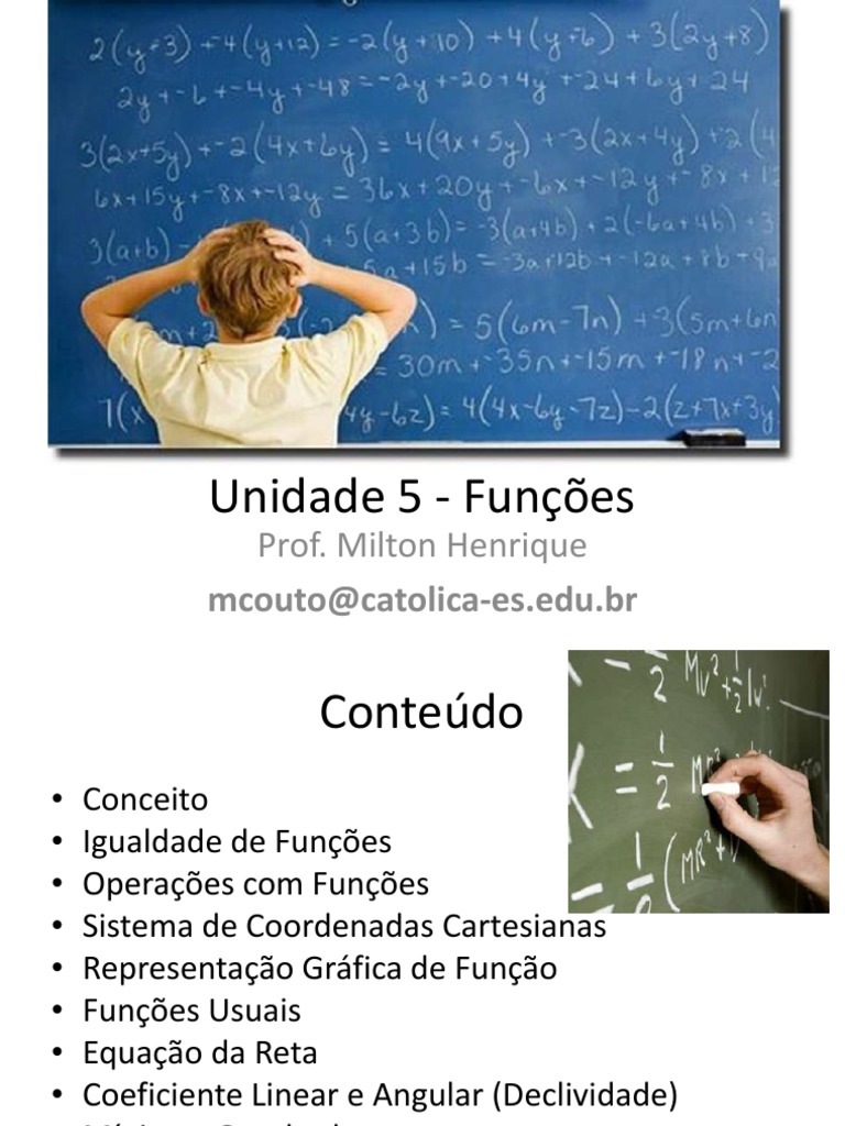 Funções Pdf Função Matemática Sistema De Coordenada Cartesiana