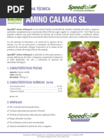 Ficha Técnica de Biofrut® XL | PDF | Calcio | Solubilidad