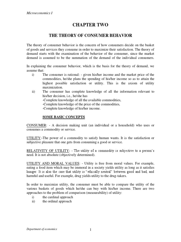 Microeconomics | PDF | Demand | Price Elasticity Of Demand