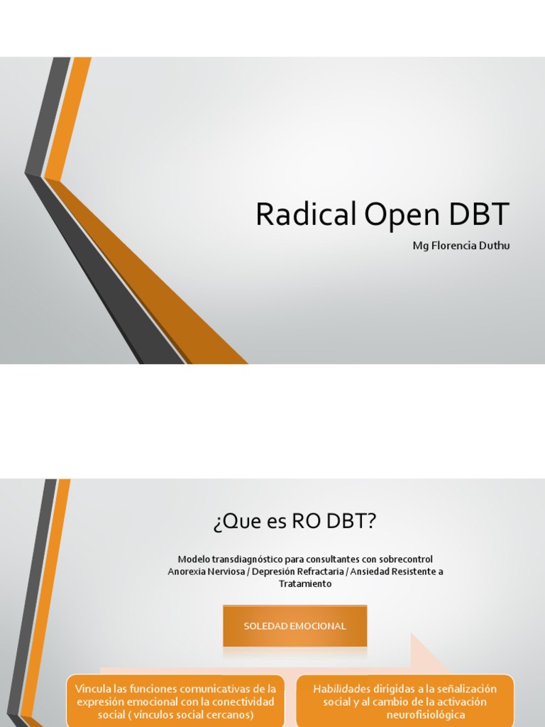 Algunos Handouts de RO DBT Bonus | PDF | Las emociones | Conceptos ...