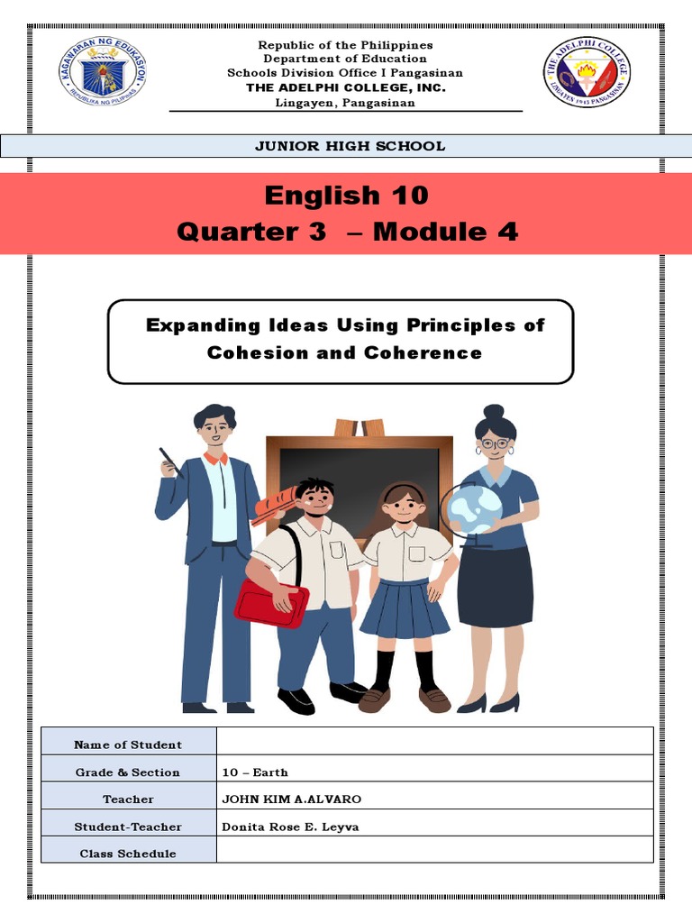 JHS Eng10 q3m4 | PDF | Essays | Persuasion