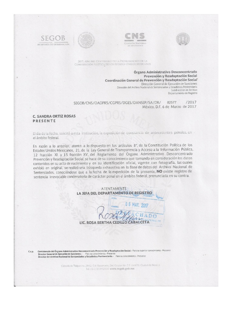 Documentos Sandra Ortiz Rosas | PDF