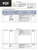 Risk Assessment Fence Installation | PDF | Occupational Safety And ...