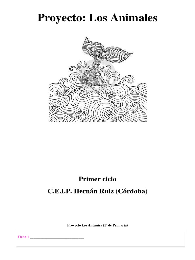 Proyecto Animales 1º EP | PDF