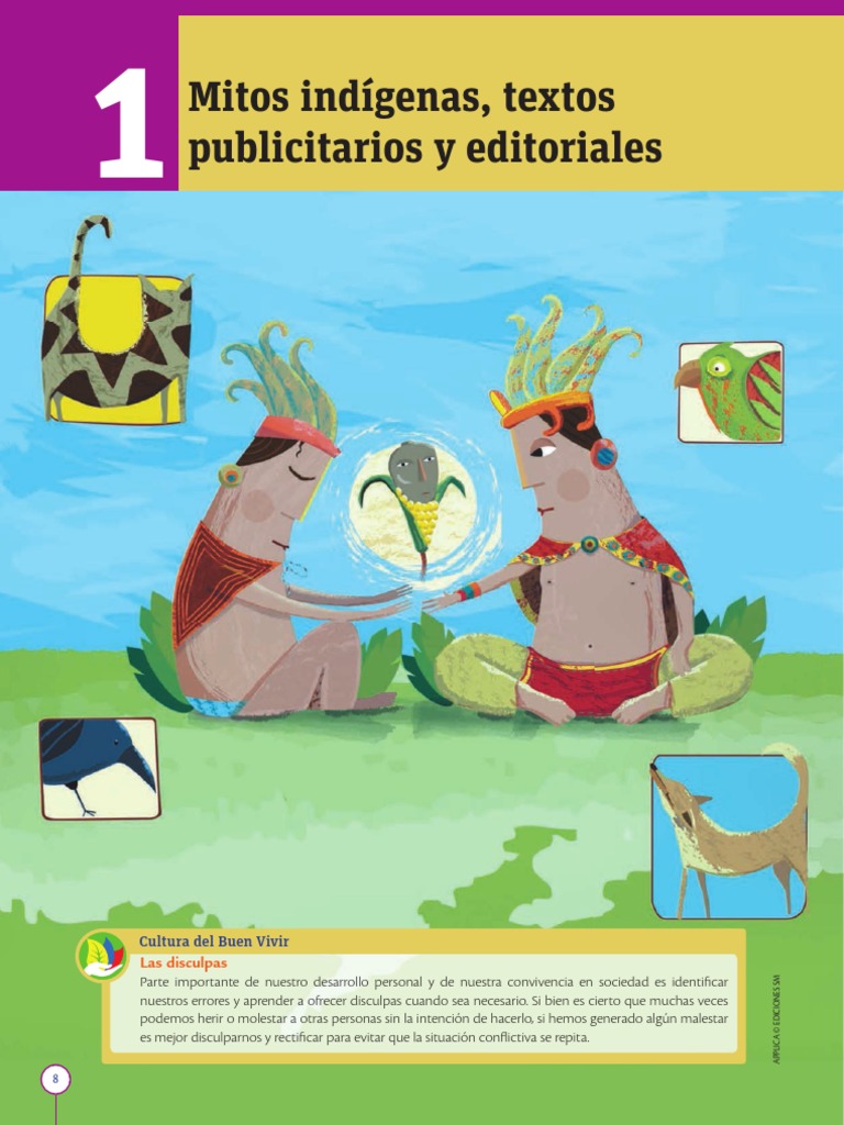 LL 10 EGB Solucionario Unidad 1 | PDF | Maíz