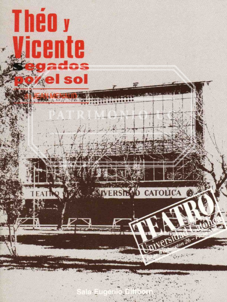 Theo y Vicente Segados Por El Sol Programa | PDF