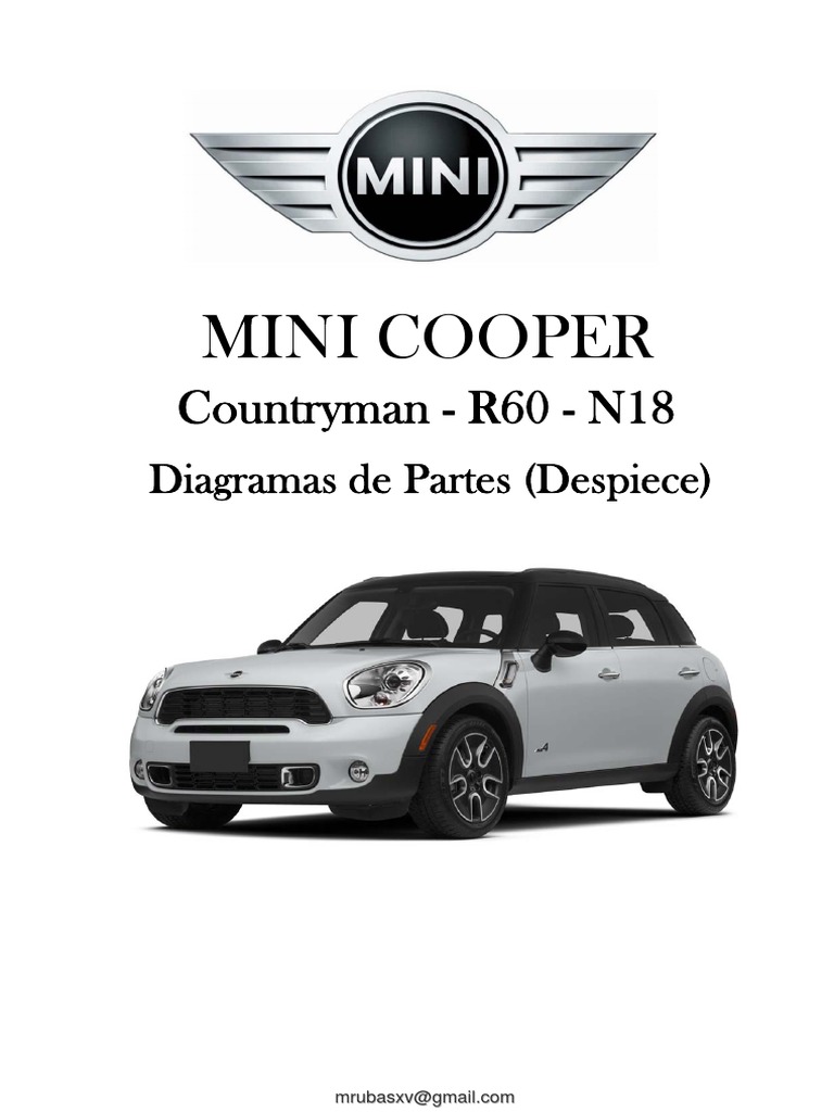 MINI ALL4 Countryman R60 N18 2012-2016 DiagramasDespiece | PDF